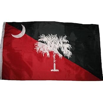 Amazon.com : South Carolina Gamecocks Colors Flag 3'x5' SC Garnet Black ...