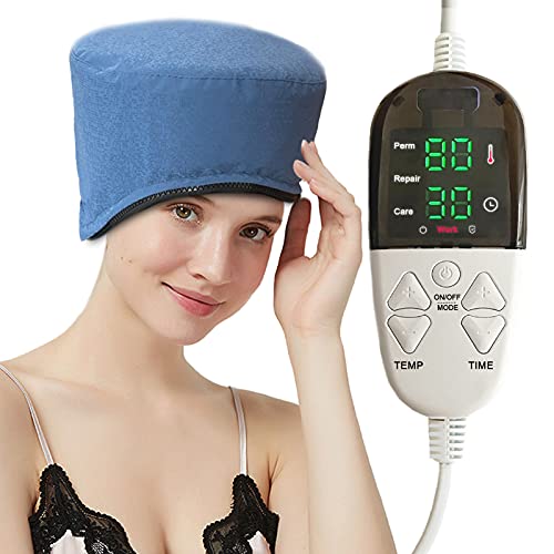 Steam Hair Care Cap for Deep Conditioning, Hair SPA Cap, Adjustable ...