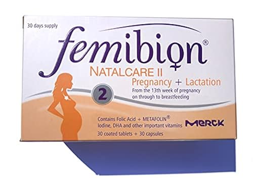 Femibion 2 Natalcare Pregnancy + Lactation, 30 Tablets + 30 Capsules in ...