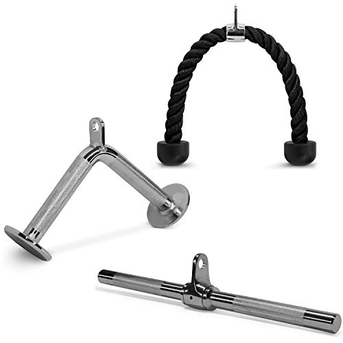 RIGERS Combo Tricep Push Down Machine Attachments | Multichoice ...