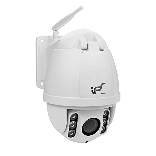 IPSmart WIFI Dome Surveillance Camera Waterproof IP66 Wireless PTZ IP ...