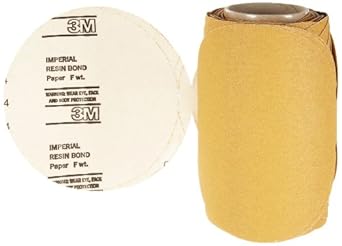 3M 363I 180 Grit, 5" Diameter Aluminum Oxide Paper Disc with Stikit ...