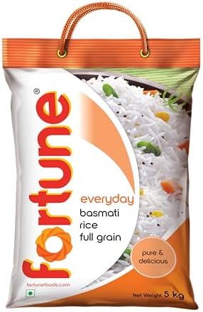 Fortune Everyday Full Grain Basmati Rice 5kg l Pure & Delicious price ...