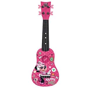 Amazon.com: Disney Minnie Mouse Mini Guitar by First Act - MO290 ...