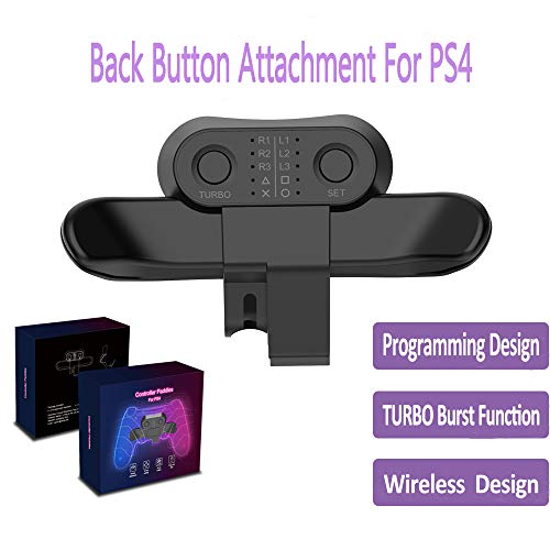 PS4 Controller Paddles,Wireless PS4 Back Button Attachment, Controller ...