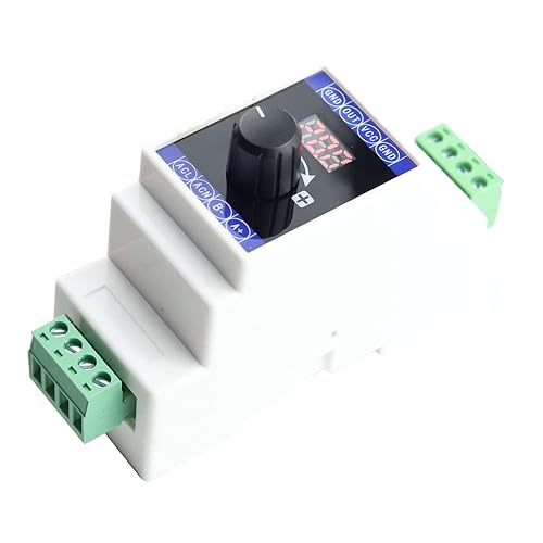 Taidacent Din Rail Type RS485 Modbus RTU PLC Control 0-20mA 4-20mA Signal Generator Current ...