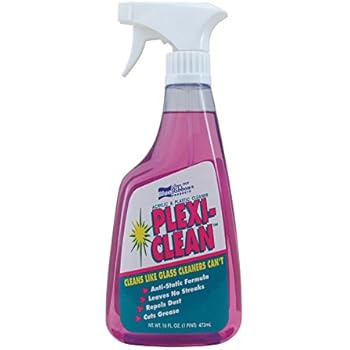 Amazon.com: Plexi-Clean Acrylic & Plastic Cleaner Acrylic Trigger Spray ...