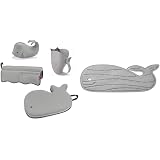 Skip Hop Moby Baby Bath Set with Four Bathtime Essentials, Spout Cover ...