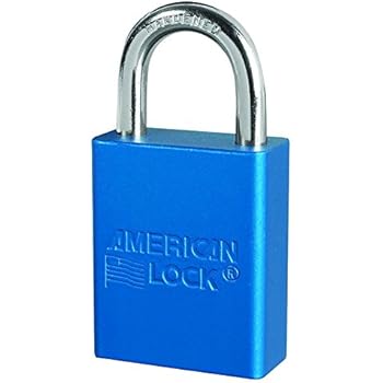American Lock Padlock A1105 Blue, Keyed Alike 27676 - - Amazon.com