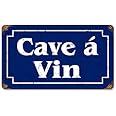 Amazon.com: Cave a Vin French Wine Cellar Sign 14 Inches Long Heavy ...