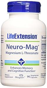 Amazon.com: Life Extension Neuro-mag Magnesium L-threonate Dietary ...