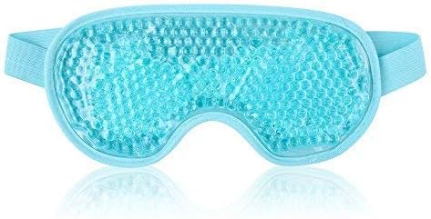 NEWGO®Eye Gel Mask Reusable Cold Eye Mask Eye Ice Pack with Gel Beads ...