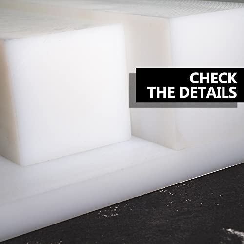 UHMW Tapping Block Ultra High Molecular Weight Polyethylene Rectangular ...