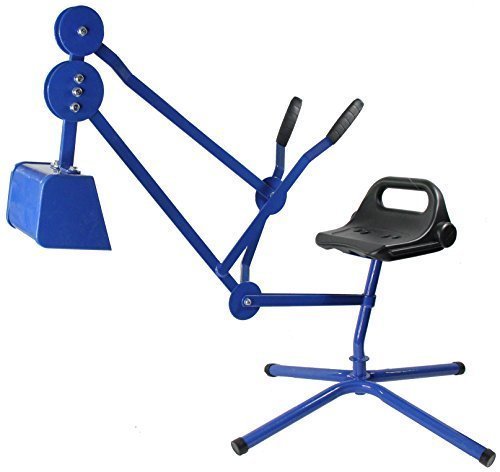 Childrensneeds.com Sand Digger Toy Backhoe for Kids (Ride On) Outdoor ...