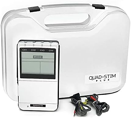 TENS EMS Combo Unit Portable Electrotherapy Muscle Stimulator by Quad ...