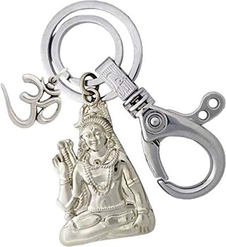 Bhagwan Shiv With Locking Hook key Chain: Amazon.in: Clothing & Accessories