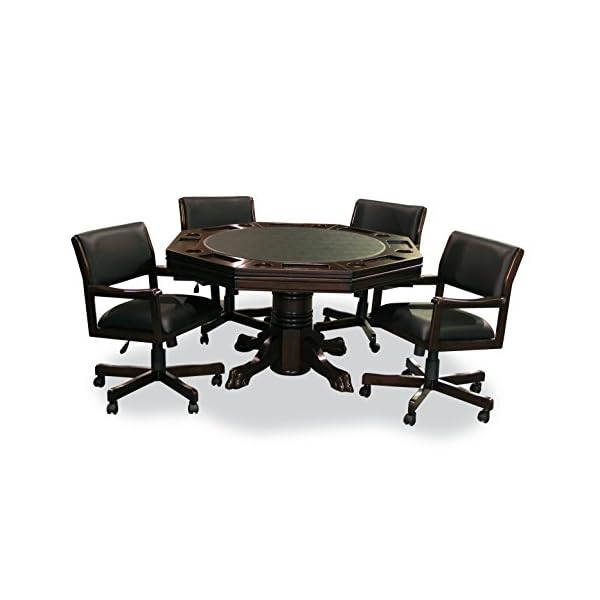 Fairview Game Rooms 3-in1 Combination Game & Dining Table Set with 4 ...