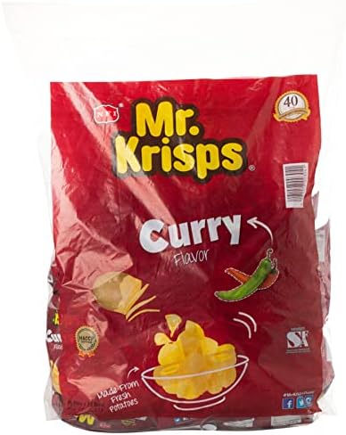 Mr Krisps Potato Chips Curry Flavour, 25 x 15 gm price in UAE | Amazon ...