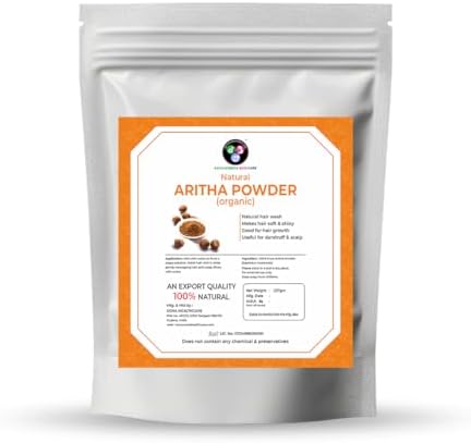 Aayuleubeda Badi Care ABC 100% Reetha/Aritha/Soapnut Powder | For Silky ...