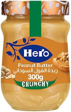 Hero crunchy peanut butter 300gm price in Egypt | Amazon Egypt ...
