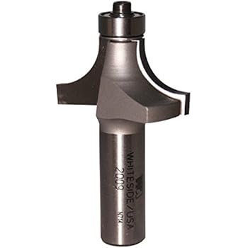 MLCS 8656 Round Over 3/4-Inch Radius Router Bit, 1/2-Inch Shank - Edge ...