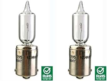 CEC Industries #795 Bulbs, 12.8 V, 50 W, BA15s Base, T-4 shape (2-pack ...