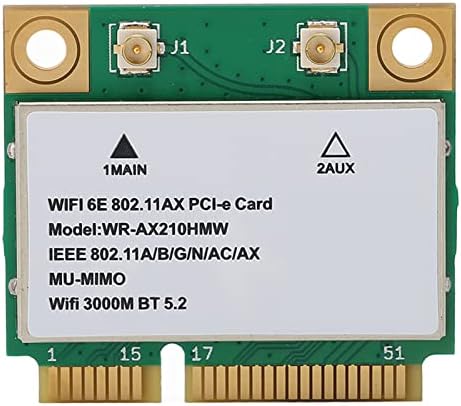 سعر Ejoyous AX210HMW WiFi Card 6E WiFi PCIE Card WLAN Network Card ...