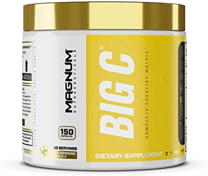 Magnum Nutraceuticals - Big C - Creatine Capsules - Creatine ...