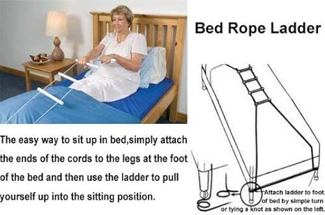 MEDca Bed Helper Adjustable Home Assist"Bed Rope Latter": Amazon.co.uk ...