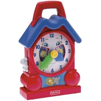 Amazon.com: Fisher-Price Fun-2-Learn Teaching Clock: Toys & Games