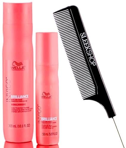 Wella Invigo BRILLIANCE NORMAL Color Protection Shampoo & MIRACLE BB ...