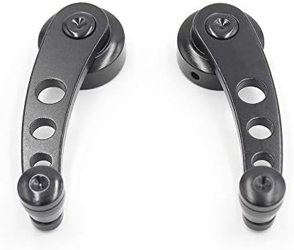 2Pcs Universal Car Window Handle Winder Riser Replacement Winder Crank ...