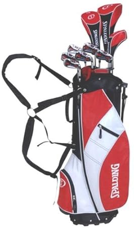 Spalding Men's SP88 full Complete Golf Set - (Black/Red/White, Hybrid ...