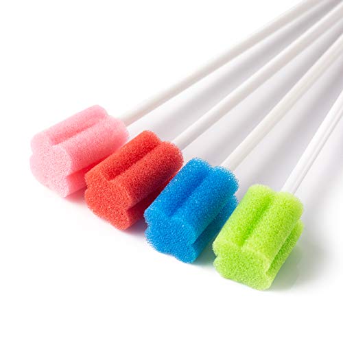 Disposable Oral Sponge Swabs: 260 Disposable Mouth Sponges On A Stick ...