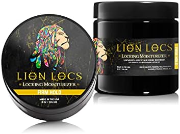Lion Locs Firm Hold Hair Locking Dreadlock Gel Cream for Dreads, Braids ...