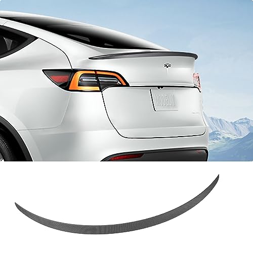BASENOR Tesla Model Y Spoiler ABS Material Rear Spoiler Wing OEM Rear ...