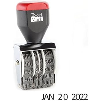 Amazon.com : Very Small Date Stamp : Business Stamps : Office Products