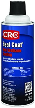 CRC Seal Coat Red Urethane Coating, 11 Wt Oz, (Pack of 12), 18410CS ...