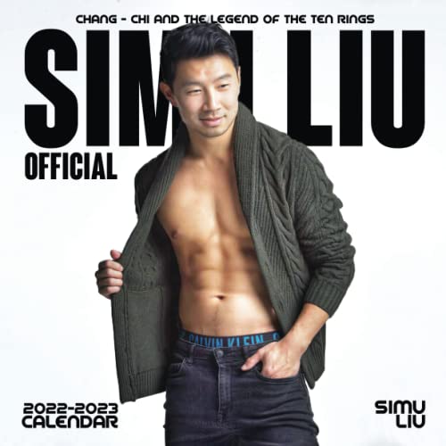 Simu Liu 2022 Calendar: OFFICIAL Simu Liu Calendar 2022 Weekly ...