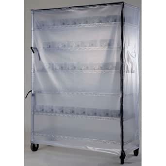 Desco Clear PVC ESD / Anti-Static Cart Cover - 41 in Length - 32 in ...