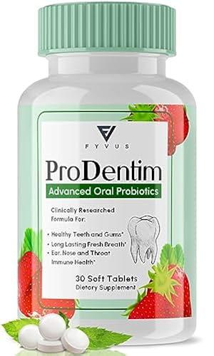 Prodentim Chewable Tablets for Gums and Teeth Oral Probiotics Mouth Bad ...