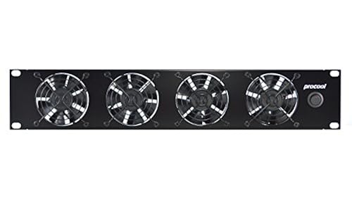 PROCOOL TV480-E 2U Rack Mount Exhaust Fan/High Power Cooling System ...