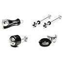 Amazon.com : Pinhead Bicycle Locking Skewer Set, 4 Piece : Bike Wheel ...