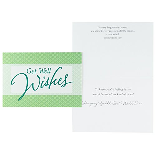 DaySpring Get Well - Inspirational Boxed Cards - Large Print - 53739 - DCBG