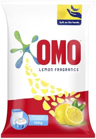 OMO Semi-Automatic Powder Laundry Detergent, Lemon Fragrance, 10 KG price in UAE | Amazon UAE ...