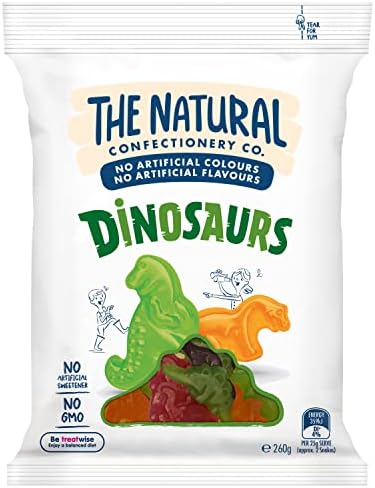 TNCC The Natural Confectionery Co. Dinosaurs Jelly Candy, 260 gm price ...