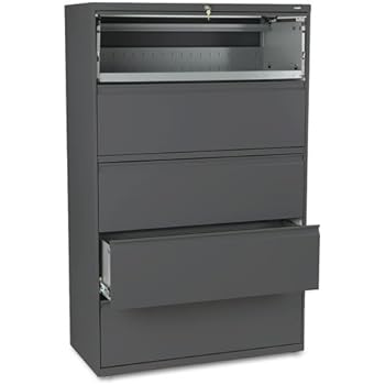 Amazon.com : HON Brigade 700 Series Lateral File, 5 Drawers, 67"H x 36 ...