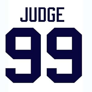 Aaron Judge New York Yankees Jersey Number Kit, Authentic Home Jersey ...
