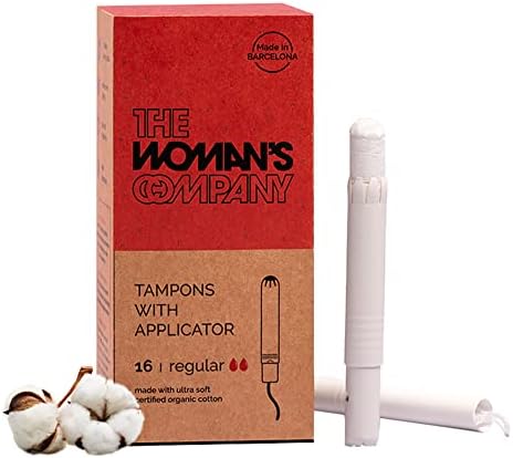 The Woman's Company Tampons with Applicator Chemical Free, Ultra-Soft ...