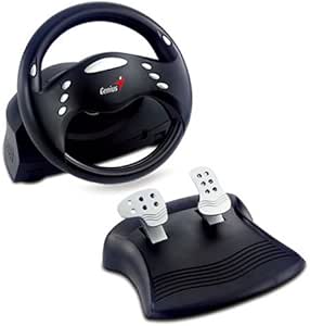 Amazon.com: Genius Speed Wheel 3, USB, PC Wheel. High-Speed Racing ...